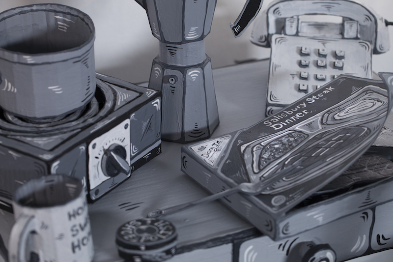 Artist Duo Dosshaus Create A Lo-Fi Cardboard Universe Called The “Paper ...